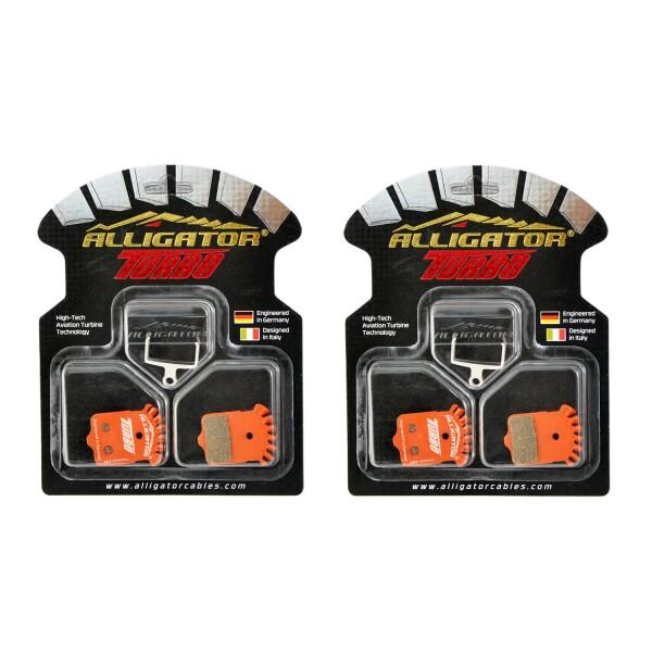Alligator Turbo Disc Brake Pads For SRAM XX AVID ELIXIR, 2 pack, AR2432商品コード：66079731378型番：HKTB036-DIYサイズ：regularカラー：オレン...