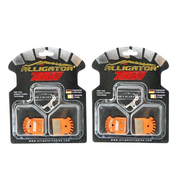 Alligator Turbo Disc Brake Pads For Shimano XTR/Deore XT/SLX/Alfine,2 pack, AR2430商品コード：66079731383サイズ：regularカラー：orange...