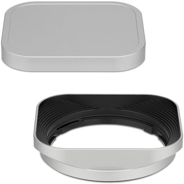 Haoge スクエアメタルレンズフード 富士フイルム 富士フジノン XF 18-55mm F2.8-4.0 R LM OIS &amp; XF 14mm F2.8 R レンズ用 X-Pro3 X-T5 XT4 X-T50 X-T30 X-E...