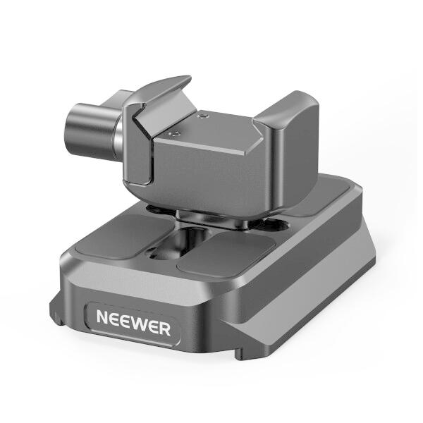 NEEWER NATOクランプ Arca型クイックリリースプレートアダプター付き コンパチブル DJI RS4 RS4 PRO RS 3 RS 3 PRO RS 2 RSC 2ジンバル/三脚ビデオヘッド/SmallRigカメラケージ 垂直撮...