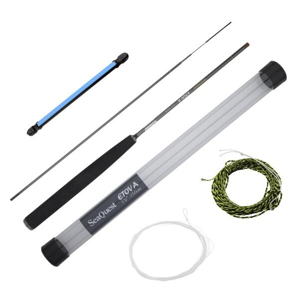 SeaQuest Silvery ETOVA 5FT 150CM Tenkara ROD tuwa ETOVA 5' qiangse商品コード：66079732016型番：ETOVA-5FT-Silveryサイズ：ETOVA 5FT Sil...