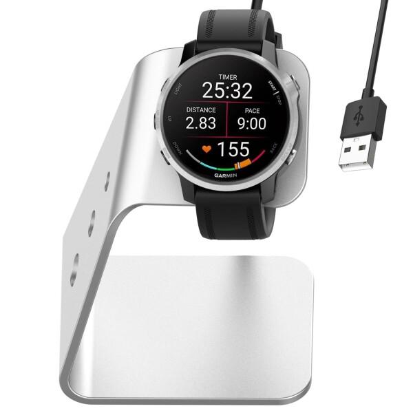 GYOKUYU FOR Garmin(ガーミン)用充電スタンド 充 電器 アルミ合金製 for Instinct3/Venu 4/Approach S50/ForeAthlete 165/255/745/955/945/245/970/57...