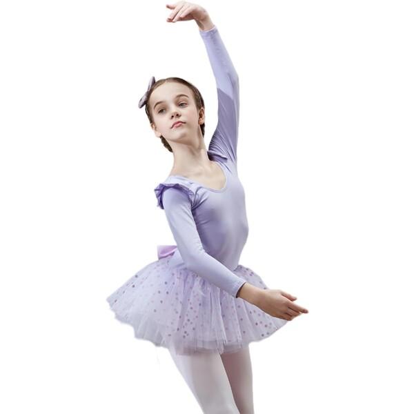 MARBEINE レオタード バレエ 子供 半袖 キッズ ジュニア 長袖 スカート ダンス 衣装 110 120 130 140 150 バレエ用品 練習着 演出服 新体操商品コード：66079732673型番：Dwkq2307fサイズ：1...