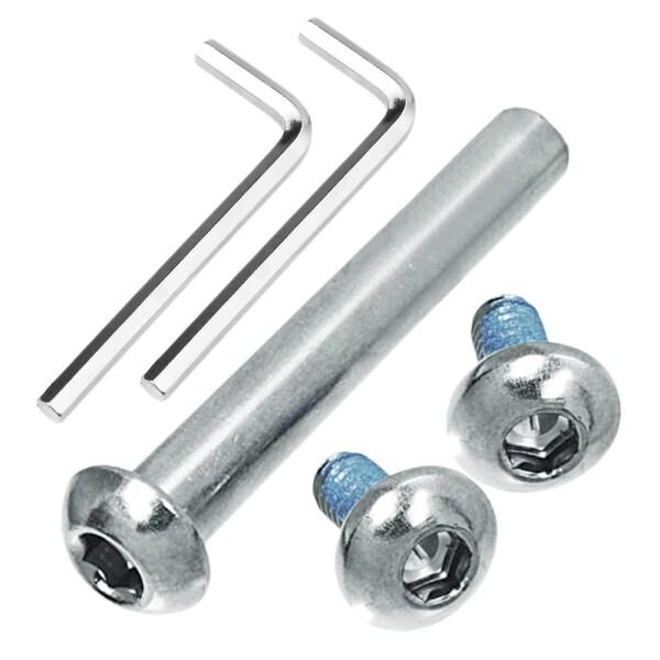 M8 x 55mm 子供 スクーター ホイールネジ商品コード：66079732763?【素材】ネジボルトは高品質のスチール製で、耐酸化性と耐腐食性が高く、丈夫で耐久性があり、長寿命です。?【互換性】長さ55mm、ベアリングボア径8mmに適し...