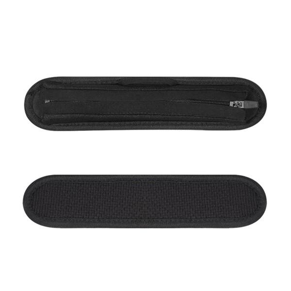 Aiivioll ユニバーサル ヘッドバンド カバー QC25 QC35 QC35II sony 1ABT MSR7 ヘッドフォンに対応 ジッパーとストラップ付き ソフト ダイビング ファブリック (ブラック/L)商品コード：6607973...