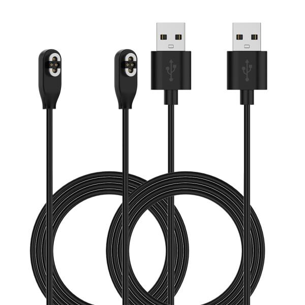 (RuenTech)For SHOKZ OpenSwim Pro（S710）充電器 ショックス充電ケーブル USB-Aポータブル充電スタンド 磁気充電器 汎用充電ケーブル 替えイヤホン充電ケース (2)商品コード：66079733496型番...