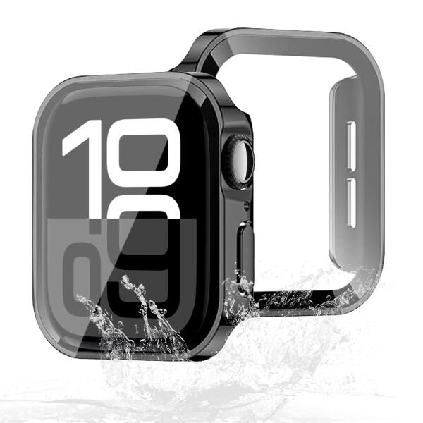 BUITFOU Apple Watch カバー Series 11/10 42mm 対応 アップルウォッチ用 ケース 防水 一体型 新デザイン 直角エッジ Apple Watch Series 11/10ケース対応 全面保護 超薄型 装着簡...