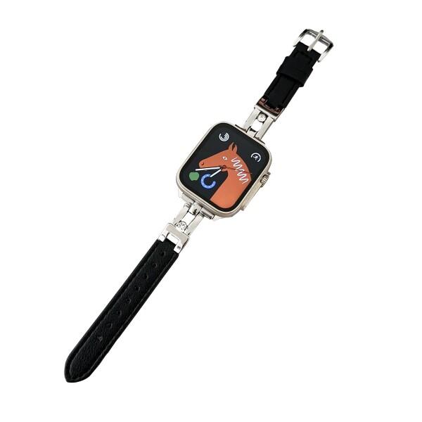 (Briever)コンパチブル Apple Watch バンド 本革 レディース おしゃれ アップルウォッチバンド Ultra2/Ultra/Series10/ 9/8/7/6/5/4/3/2/1/SE 交換ベルト 柔らかい レザー ステン...