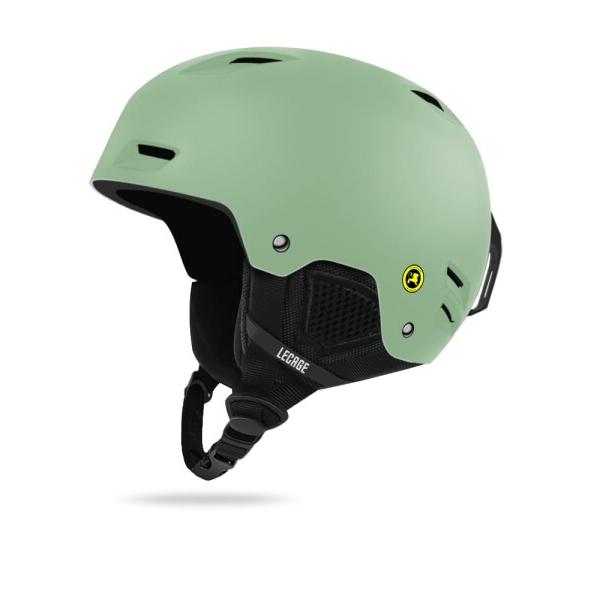 (LECAGE) スキー ヘルメット - ABS+EPS 通気口 アジアン フィット 耐久性 調整可能 取り出し可能 スキーゴーグル対応 スノーボード スノボ ヘルメット メンズ レディース ジュニア (M (54~58cm), ミントグリ...