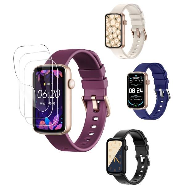 For ??SHANG WING 1.47インチ 保護フィルム 高い透明度 飛散防止 擦り傷防止 水や油に強い 指紋防止 TPU素材柔らかい スマートウォッチ 1.47インチ 液晶保護フィルム 保護フィルム商品コード：66079736048...