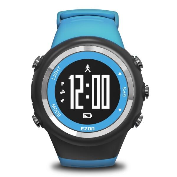ランニングウォッチ ＧＰＳ 腕時計 デジタル ウォッチ 50m 防水 高耐久性 軽量 内蔵歩数計 特別な日に贈りたい EZONT031 (ブルー)商品コード：66079737874型番：T031カラー：ブルー?高度なGPSの正確な追跡-私た...