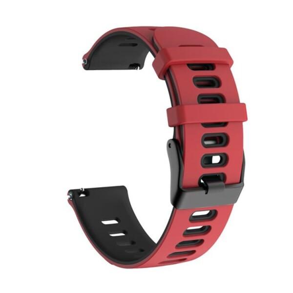 (Pop Frog) Garmin ガーミン ForeAthlete Forerunner 645 245用 交換バンド 交換 バンド 交換ベルト ベルト 交換用バンド ガーミン フォアアスリート フォアランナー (レッド)商品コード：66...