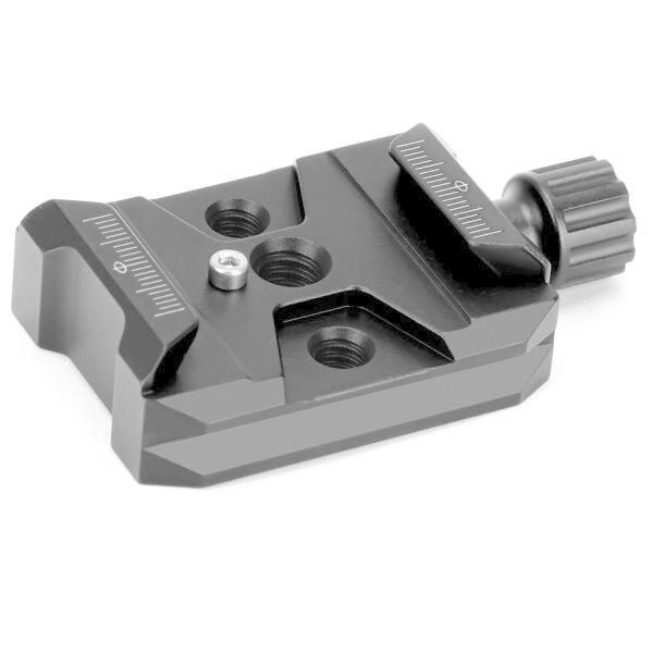 Koolehaoda クイックリリースプレートクランプカメラマウント Arca Swiss QR クランプアダプター 3/8" &amp;1/4" ネジ穴付き DSLRカメラスタビライザー三脚スライダージンバルボールヘッド一脚に対応商品コー...