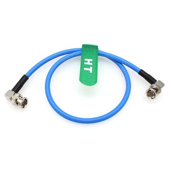 HangTon ソニーのアレクサDSMC2のカメラのBlackmagic SmallHDのAtomosのモニターのための12G 3G HD SDI Raw 4K 60fpsのビデオケーブル Canare LV-61S 75オームの同軸シール...