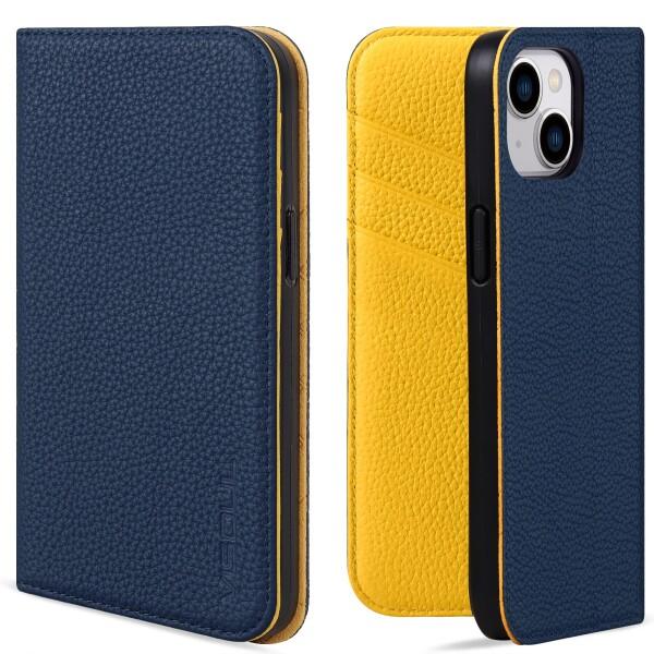 VISOUL iphone14 ケース 手帳型 本革 レザー スマホケース アイフォン14手帳型 カード収納 携帯ケース 全面保護 柔軟なTPU素材 マグネット式 スタンド機能付き アイホン14 対応 6.1インチ iphone 14 ネイ...