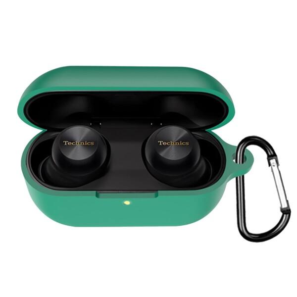 BUITFOU Technics EAH-AZ100-S ケース Technics EAH-AZ100-S 保護カバー Technics EAH-AZ100-S ケース 柔らかい シリコン製 落下防止 キズ防止 耐衝撃 防塵 軽量 装着充電...