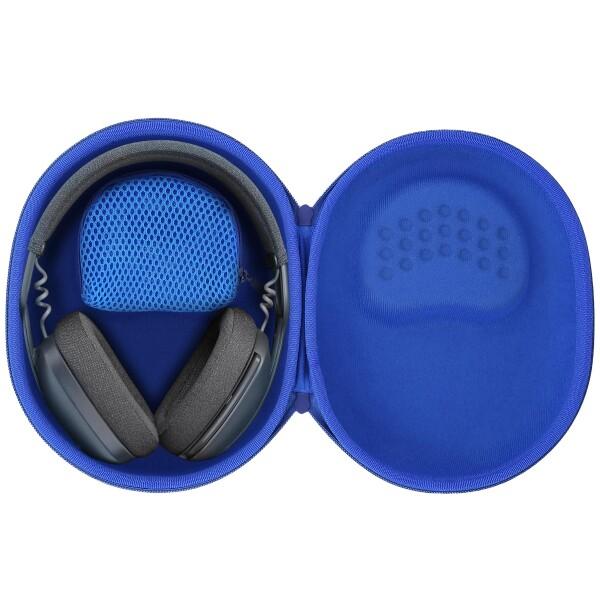 Aenllosi ケース Audio-Technica ATH-M50x/ATH-M40x/ATH-M30x/ATH-M20x/ATH-M60x と互換性のある ヘッドホン收納ケース ブルー （ケースのみ）商品コード：66079740464...