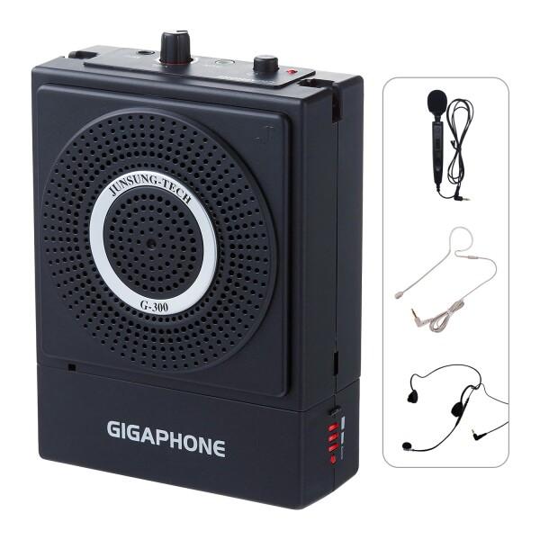 有線マイク 超小型拡声器 GIGAPHONE G300 40W Portable &amp; Compact Loud Voice Amplifier with Microphones ブラック商品コード：66079741167型番：Mak...