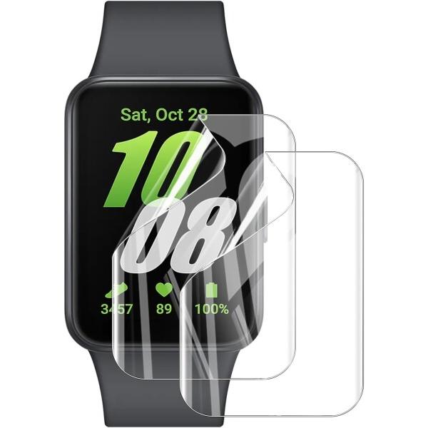 Gosento For Galaxy Fit3 フィルム Galaxy Fit3 全面保護フィルム Galaxy Fit 3 保護フィルム 非ガラス 高透過率 耐衝撃 防指紋 超薄 TPU保護フィルム 気泡ゼロ全面保護商品コード：66079...