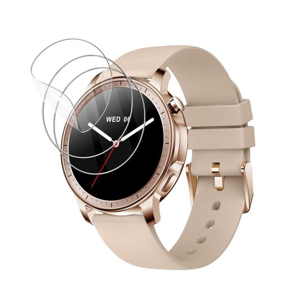 For MONOMAM CHIC 保護フィルム 水や油に強い 飛散防止 3D保護 高い透明度 擦り傷防止 TPU素材柔らかい 指紋防止 液晶保護フィルム商品コード：66079741661型番：BHM132321サイズ：スマートウォッチ 1....