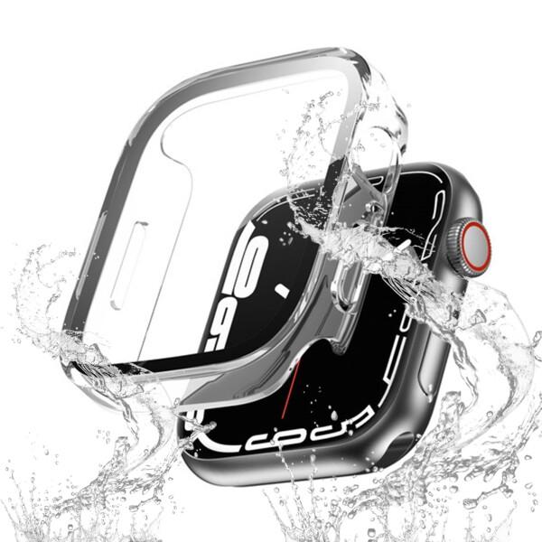 TOORQR 対応 Apple Watch ケース アップルウォッチ カバー Ultra2/Ultra 49mm 防水・防塵 Apple Watch カバー 3D直角エッジデザイン 日本旭硝子材 PC素材 軽量 指紋防止 傷防止 装着簡単(...