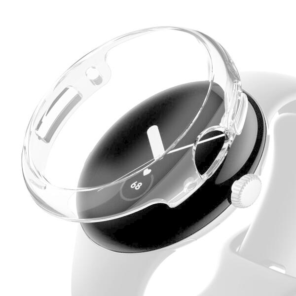 ANYOI 対応 Pixel Watch 3 ケース PC素材 フレーム 耐衝撃性 超薄型 バンパー Pixel Watch カバー ?面保護 簡易着脱 グーグルウォッチ ケース ピクセルウォッチ3 カバー(41mm,クリア)商品コード：6...