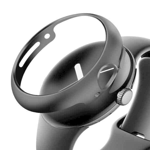 ANYOI 対応 Pixel Watch 3 ケース PC素材 フレーム 耐衝撃性 超薄型 バンパー Pixel Watch カバー ?面保護 簡易着脱 グーグルウォッチ ケース ピクセルウォッチ3 カバー(41mm,ブラック)商品コード：...