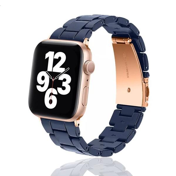 (Briever)コンパチブル Apple Watch バンド レディース アップルウォッチ バンド 樹脂ベルト 軽量 iwatch 41mm 40mm 38mm 46mm 49mm 45mm 44mm 42mm 防水 調整ツール付き Se...