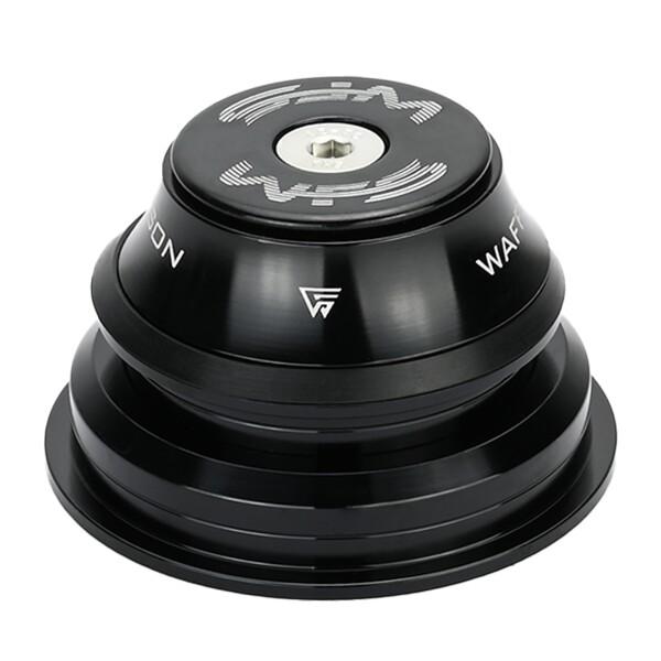 WFS HY875 1-1/8インチから1-1/2インチテーパードセミインテグレーテッドヘッドセットセット 44~55.9mmテーパーヘッドチューブ用 - CNCアルミニウム合金、スレッドレス、マウンテン/シティ/ロードバイク、MTB&am...