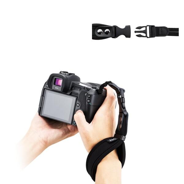 JJC クイックリリースソフトカメラハンドストラップ リストストラップ A7CII A7CR A6700 A7RV A7IV ZV-E1 ZV-E10 FX3 FX30 A6600 A6500 A6400 A6300 A6100 A7C A...