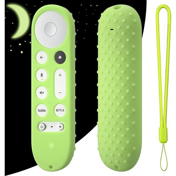 DONLAONE 互換可能 TV(4K) 音声リモコン 2024 リモコンカバー 保護ケース 落下防止 滑り止め(蛍光緑)商品コード：66079744896型番：D12サイズ：Smallカラー：蛍光緑保護シリコンケース: このぴったりフィッ...