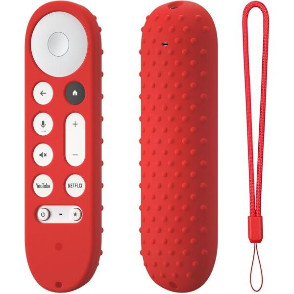 DONLAONE 互換可能 TV(4K) 音声リモコン 2024 リモコンカバー 保護ケース 落下防止 滑り止め (赤)商品コード：66079744932型番：D12サイズ：Smallカラー：レッド保護シリコンケース: このぴったりフィット...