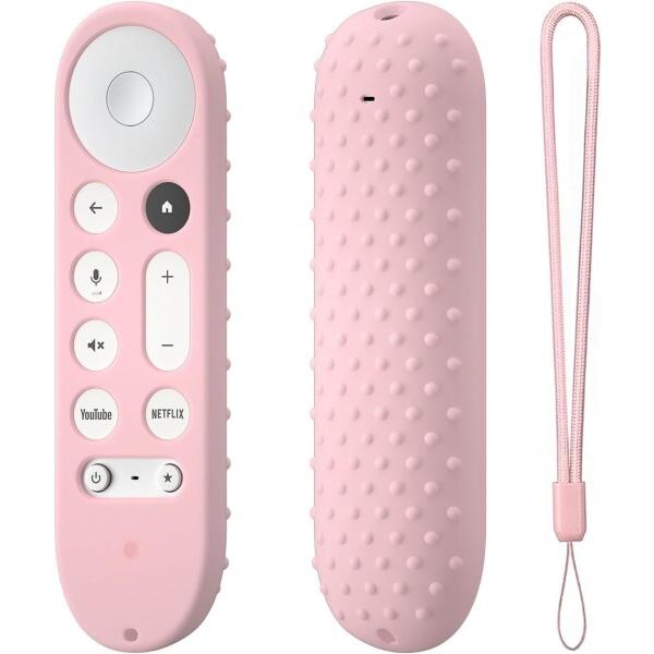 DONLAONE 互換可能 TV(4K) 音声リモコン 2024 リモコンカバー 保護ケース 落下防止 滑り止め (ピンク)商品コード：66079744933型番：D12サイズ：Smallカラー：ピンク保護シリコンケース: このぴったりフィ...