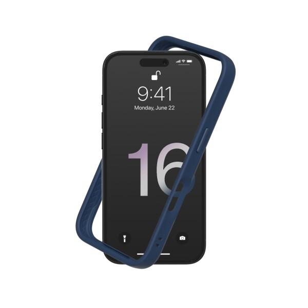 RHINOSHIELD (iPhone 16) CrashGuard バンパー ケース 耐衝? 米軍MIL規格 衝撃吸収 傷 指紋 防止 薄型 軽量 SGS認証 - ネイビーブルー商品コード：66079746239型番：8885438083...