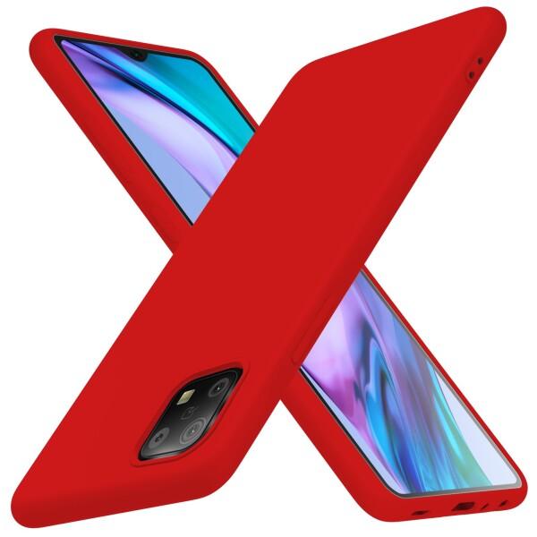 TLOMPLO 対応 AQUOS sense6 用の ケース シリコン 薄型 tpu スリム 磨り表面 指紋防止 カバー 柔らかい裏地 SHG07 SH-54B SHG05 ケース耐衝撃 米軍MIL規格 ワイヤレス充電対応ストラップホール付...