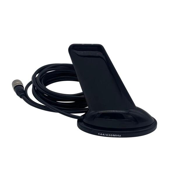 MSMint 車載用 シャークアンテナ ドルフィンアンテナ 144/430MHz 送信可 ユーロタイプ アマチュア無線 アンテナ 基台商品コード：66079747276型番：MSM-SA5カラー：ブラックアマチュア無線のシャークアンテナ 車...