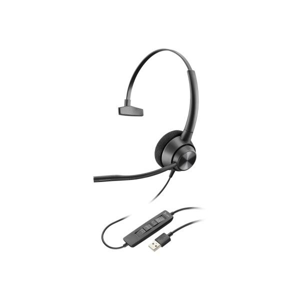 【発売日：2020年05月21日】Plantronics EncorePro 310 USB-A 片耳ヘッドセット 214568-01商品コード：66079747319型番：214568-01カラー：ブラック///ホワイトEncorePro...