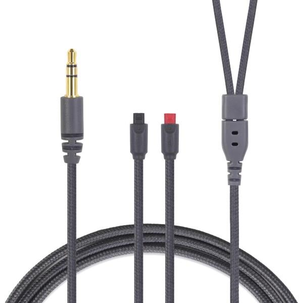 3APLUS HBC13 イヤホンケーブル ATH(オーディオテクニカ)用 リケーブル 3.5mm 4芯 高純度OFC銀メッキ ATH-IM04/IM03/IM02/IM01などIMシリーズに適合する ストレート型 長さ120cm商品コード...