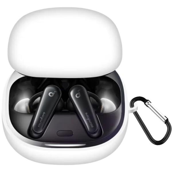 YAODLE Anker Soundcore Liberty 4 用 ケース カバー Soundcore Liberty 4用保護カバー 保護ケース シリコンケース 装着充電可能 全面保護 落下防止 キズ防止 耐衝撃 防塵 軽量 収納 カラ...