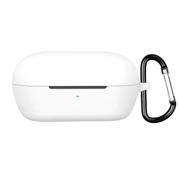 TOORQR For Sony WF-C710N ケース カバー Sony WF-C710N シリコン素材 ケース 保護カバー 防水 防塵 落下防止 キズ防止 全面保護 軽量 カラビナ付き(ホワイト)商品コード：66079747582型番：...