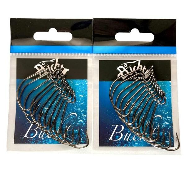 Bucht オフセットフック 3/0 20本セット 1/0 2/0 3/0 4/0 5/0 ナローゲイプ バス釣り ワーム ケース付 (3/0 20本)商品コード：66079748444型番：FK-1サイズ：1/0　2/0　3/0　4/0　...