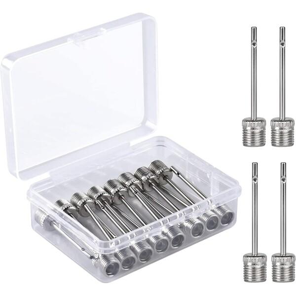 空気 針 替え針 ボール ニードル 空気入れ ステンレス鋼製 バスケット サッカー ポンプニードル ボール ニードル 空気入れ ボールポンプ針 30個セット (シルバー)商品コード：66079749836型番：298カラー：シルバーポンプ針...