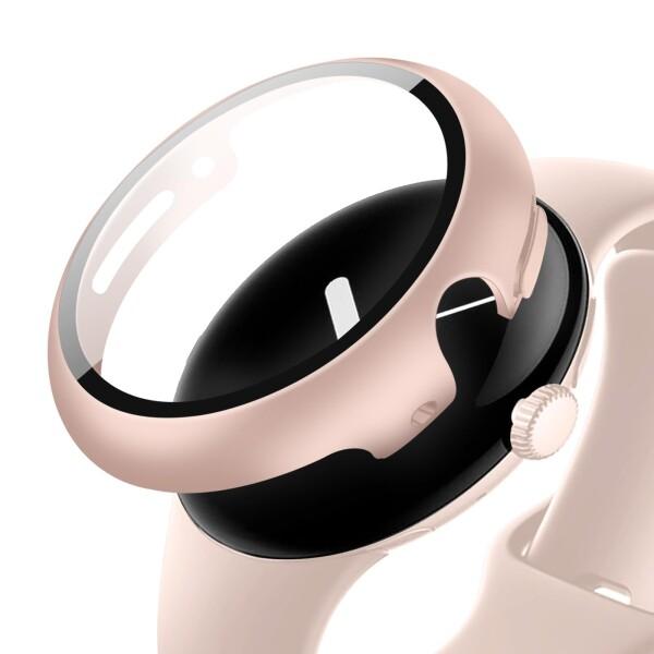 ANYOI 対応 Pixel Watch 3 ケース PC素材 耐衝撃性 超薄型 Pixel Watch カバー 全面保護 簡易着脱 グーグルウォッチ ケース ピクセルウォッチ3 カバー(41mm,ピンク)商品コード：66079750247...