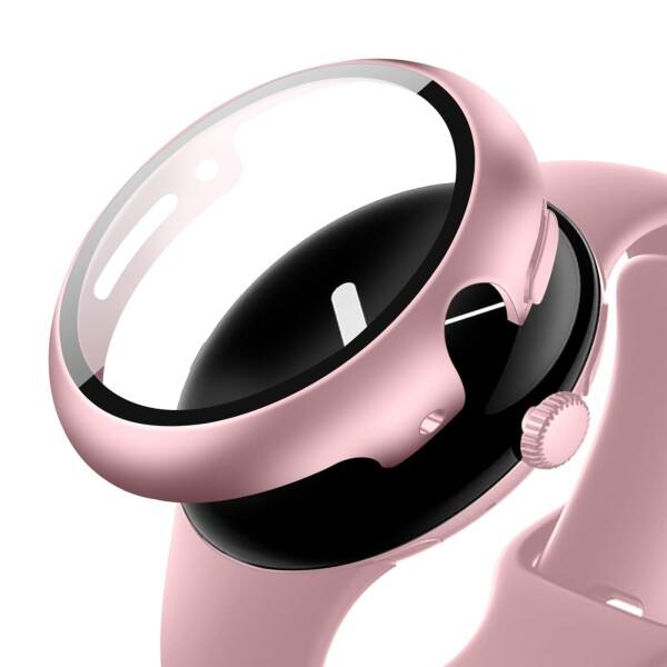 ANYOI 対応 Pixel Watch 3 ケース PC素材 耐衝撃性 超薄型 Pixel Watch カバー 全面保護 簡易着脱 グーグルウォッチ ケース ピクセルウォッチ3 カバー(41mm,ローズゴールド)商品コード：6607975...