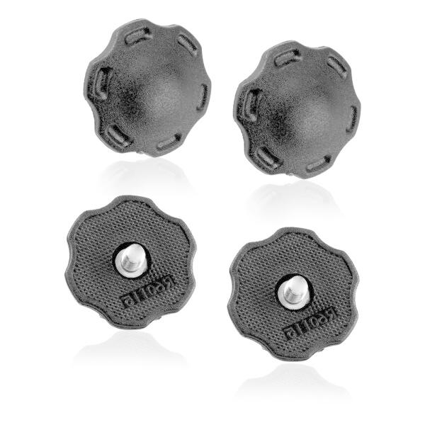 HOMMDECO 4PCSサッカーヘルメットサムスクリューユースヘルメットネジあごひも部品しっかりサッカーヘルメット修理ネジナイロン頭部保護ヘルメット交換アクセサリー、ブラック商品コード：66079750633型番：S8-HM0035-JP...