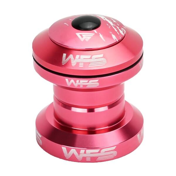 WFS NV.28 1インチ スレッドレスバイクヘッドセット - CNC合金 ISO 26.4mm クラウンレース シールドベアリング トップキャップとスターナット付き ローズゴールド商品コード：66079751934サイズ：NV.28 T...