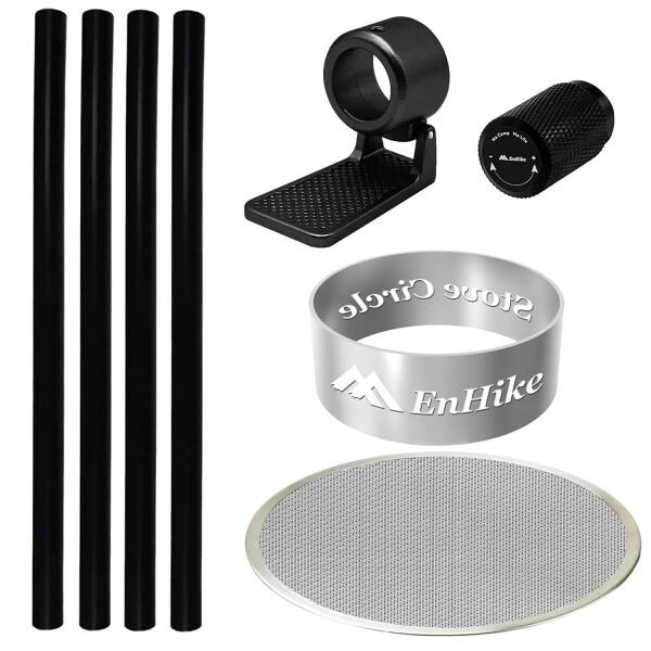 EnHike アシストセット ソト ST310 カスタム 耐熱シリコンチューブ 点火アシストレバー 火力調節つまみ SOTO レギュレーターストーブ ST-310用 (5点アシストセット)商品コード：66079752317型番：ESO-50...