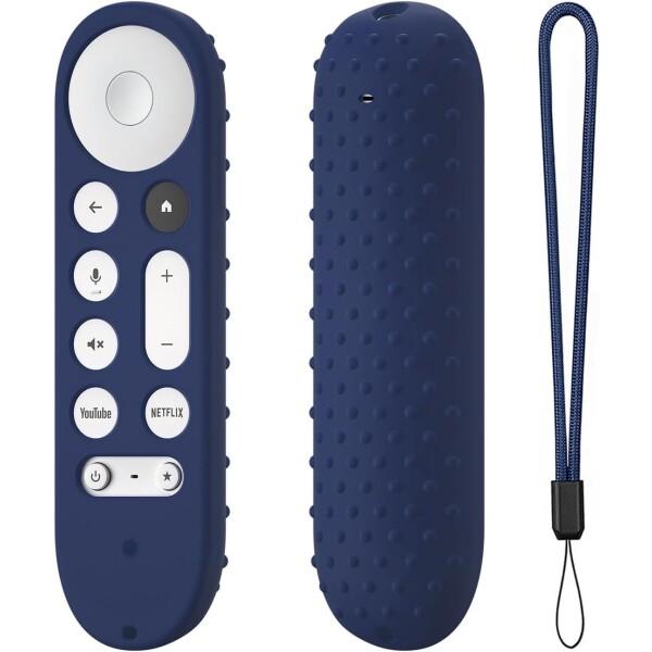 DONLAONE 互換可能 TV(4K) 音声リモコン 2024 リモコンカバー 保護ケース 落下防止 滑り止め(ダークブルー)商品コード：66079753020型番：D12サイズ：Smallカラー：ダークブルー保護シリコンケース: このぴ...
