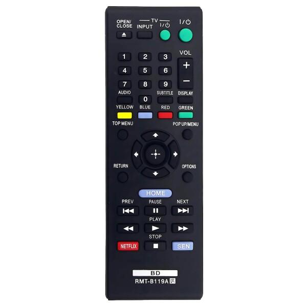 RMT-B119A 交換用リモコン Sony DVD Blu-Rayディスクプレーヤー BDP-BX39 BDP-BX110 BDP-BX310 BDP-S3100 BDP-S3100/BF BDP-S5100 BDP-XX510 BDP-...