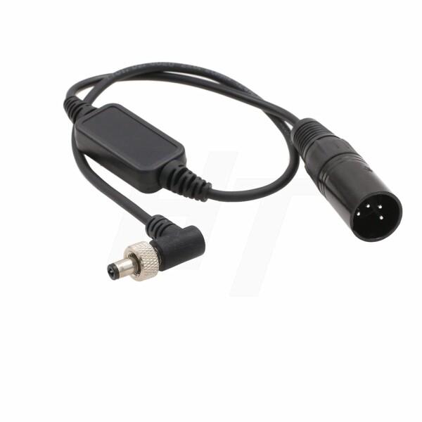 HangTon 12V ロック電源ケーブル Blackmagic Video Assist 12G HDR Atomos Ninja Vモニター Zaxcom Lectrosonics、XLR 4ピン DCバレル用商品コード：6607975...